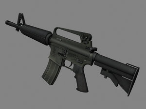 realistic m60 machine gun 3d model