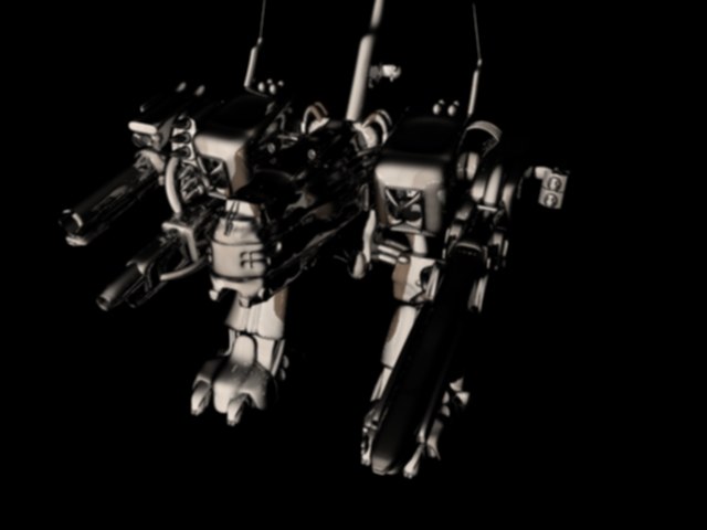 3ds max dragonfly mech