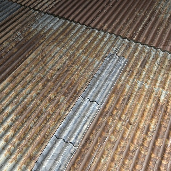 Texture JPEG roof corrugated iron