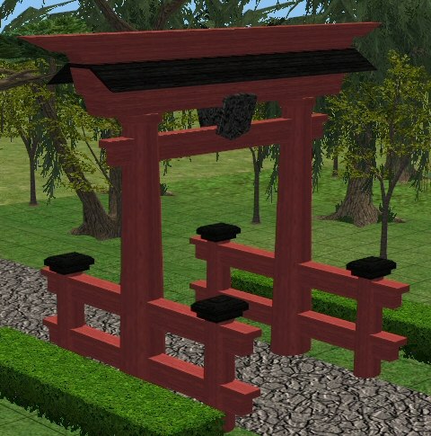 3d model torii gate