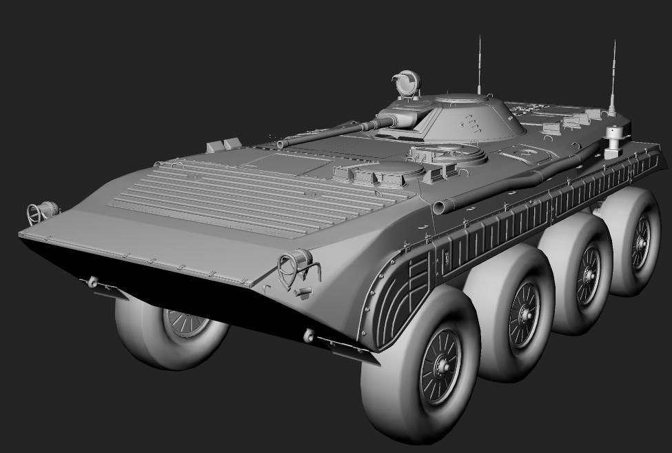 3d model of transporter