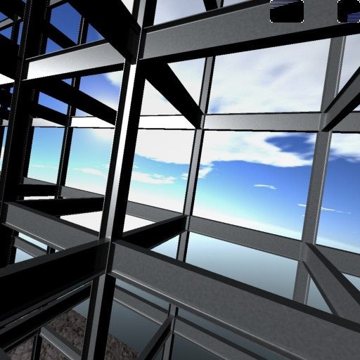 maya steel structure