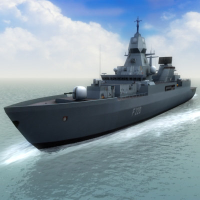 fgs f124 sachsen 3d model