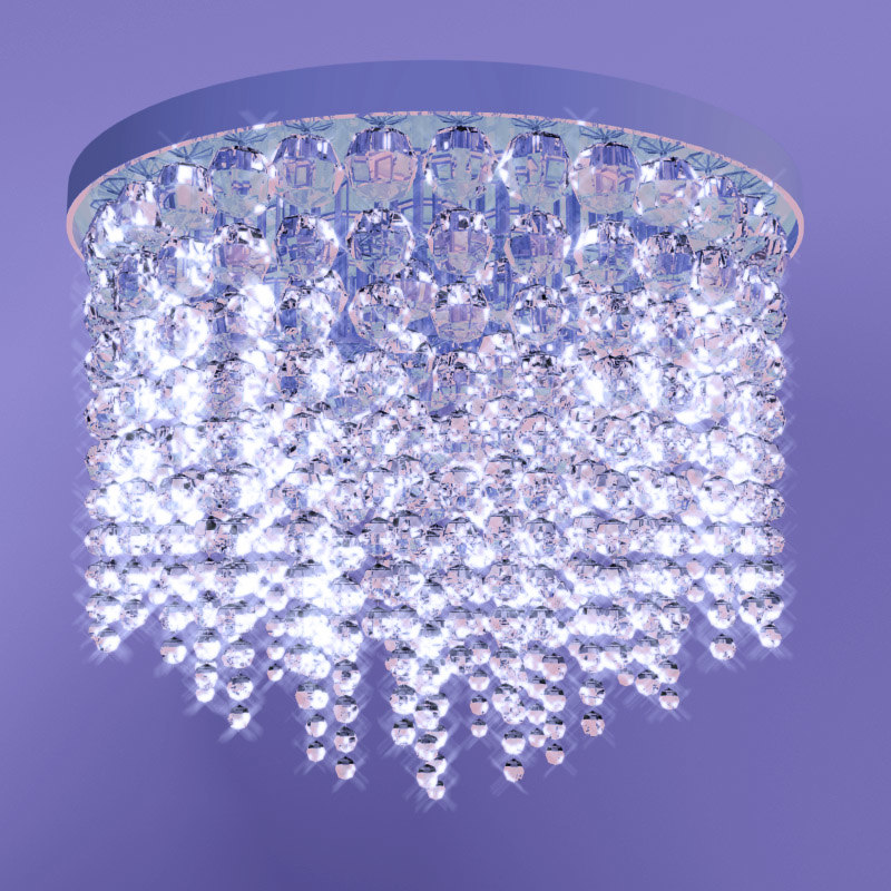 crystal lustre 3d model