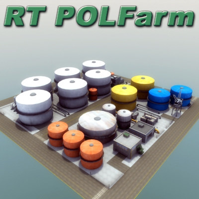 modèle 3D de RT POL-TankFarm Multi - TurboSquid 393054
