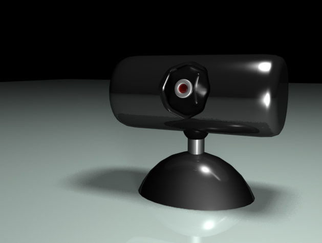 free simple camera 3d model