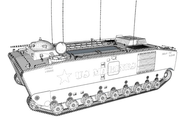 3D vehicle lvtp-5 model - TurboSquid 1455822