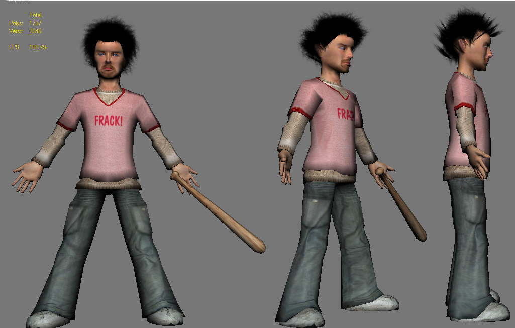 character boy 3d max