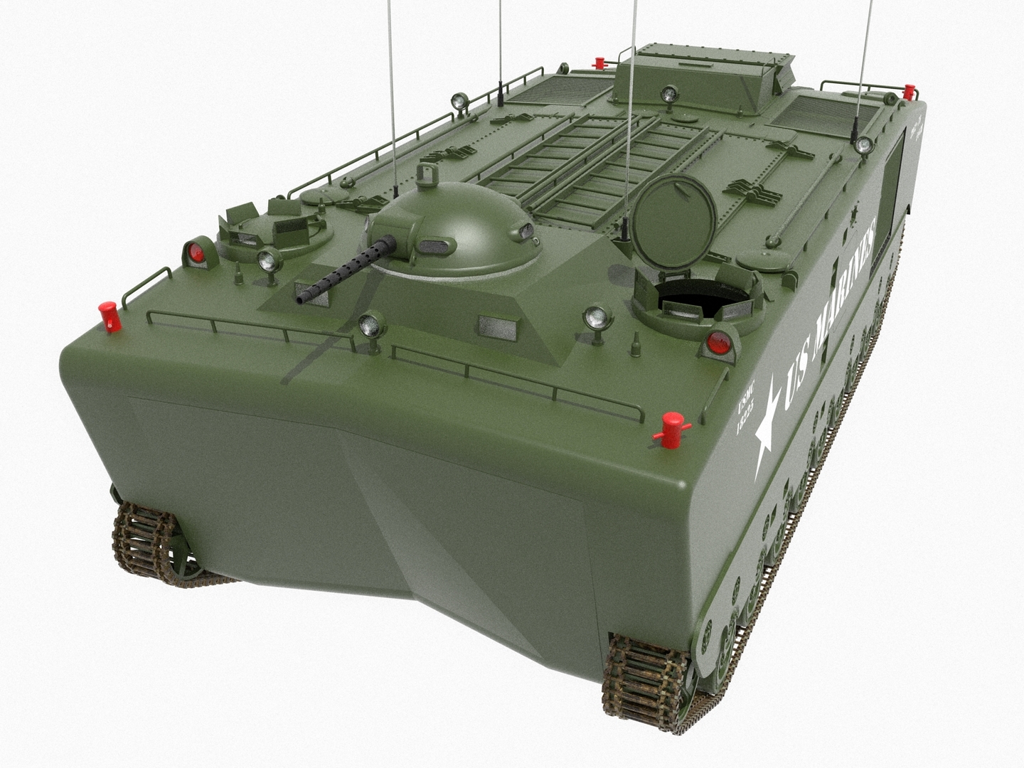 3D vehicle lvtp-5 model - TurboSquid 1455822