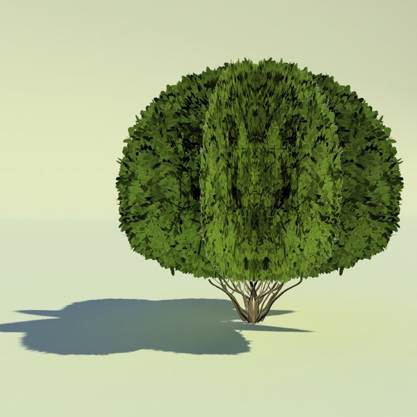 3d model shrubs vol3