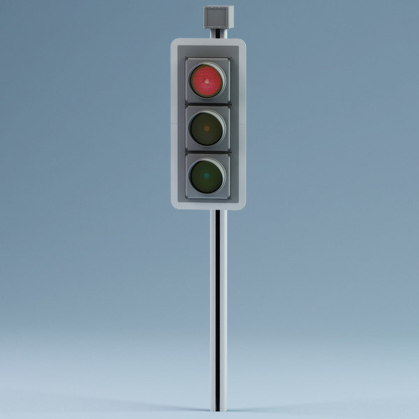 3ds max traffic lights