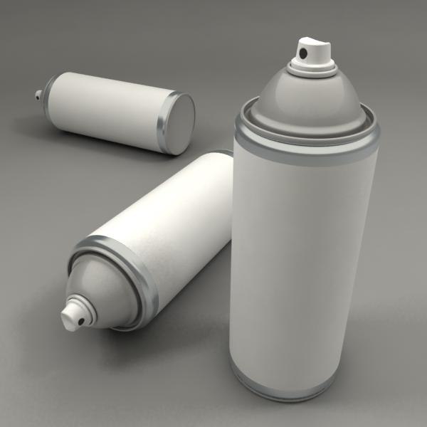 3d model spray