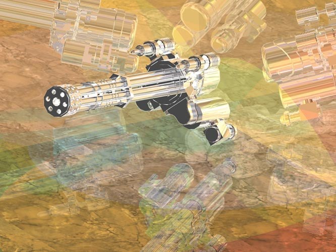 m-61 minigun 3d model