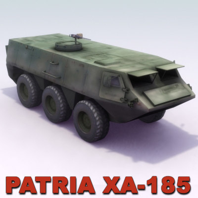 Patria XA-185 Pasi Multi 3D 모델 - TurboSquid 429871