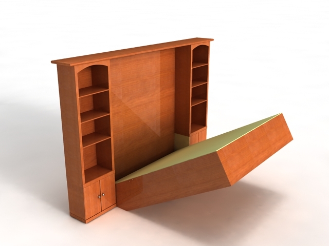 3ds max murphy wall bed furniture