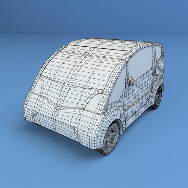 3ds max new car mini cat