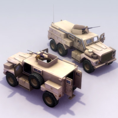 Puma MRAP Cat-I & Cat-II 3DModelo Modelo 3D - TurboSquid 446566