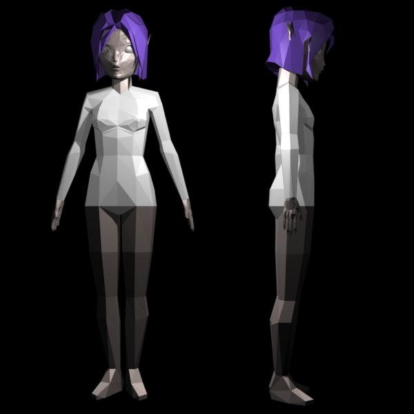 Free Low Poly 3D Human Models | TurboSquid