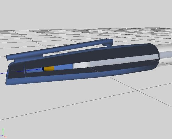 free pen 3d model