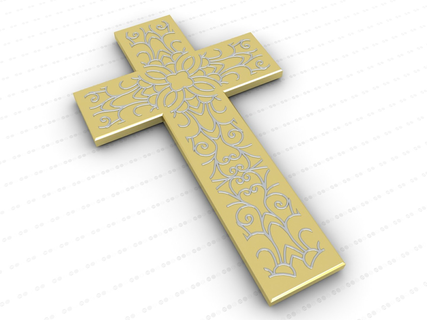 3D cross - TurboSquid 1455901