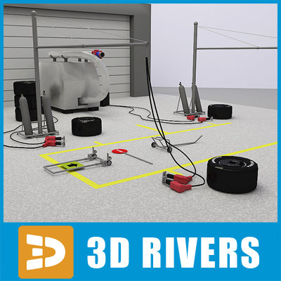 Pit Stop 3D Models for Download | TurboSquid
