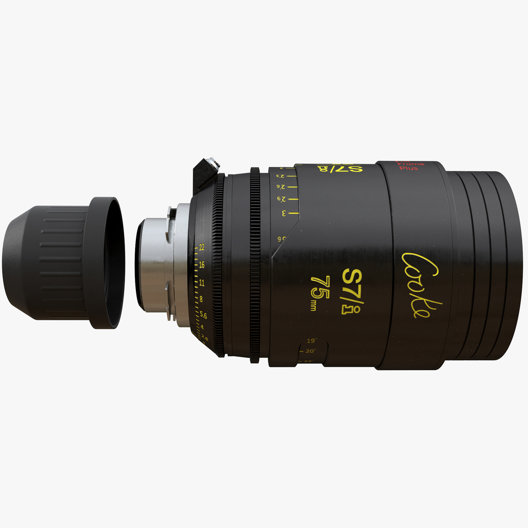 3D model movie lens cooke s7i - TurboSquid 1455934