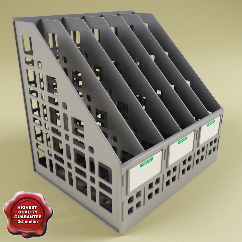 3d model paper holder