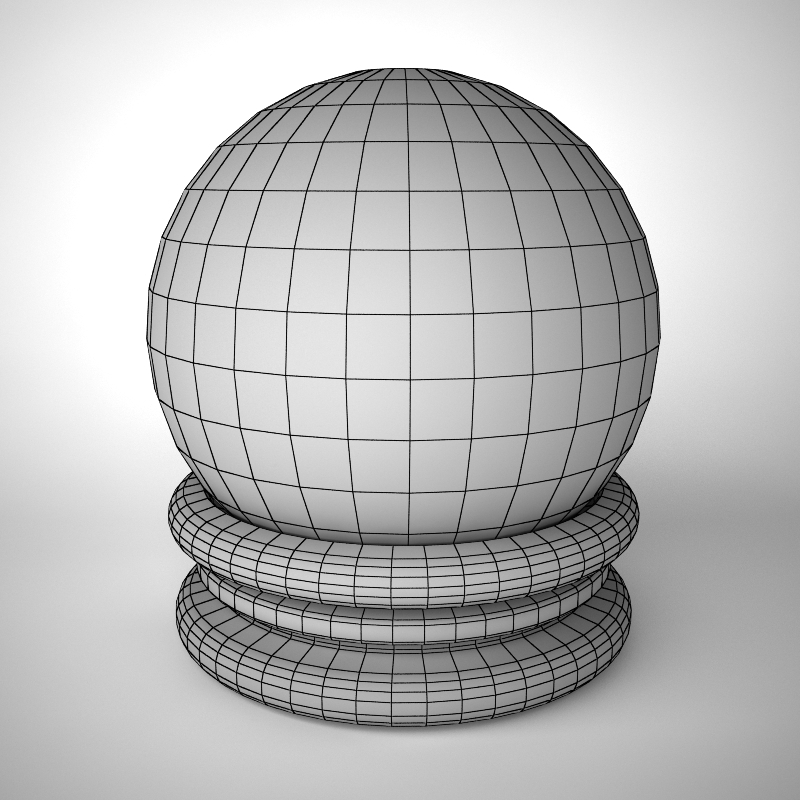 3dsmax glass ball