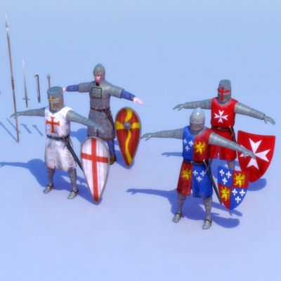 knight games 3d max