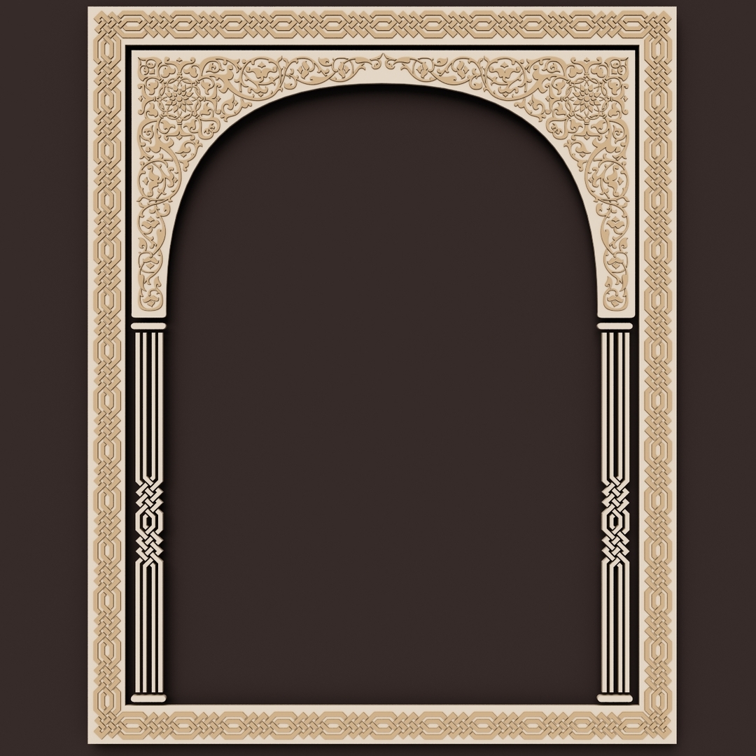 arabesque wall 3ds