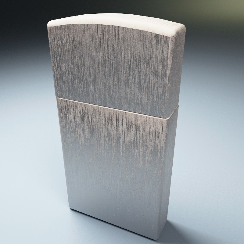 zippo lighter 3d model