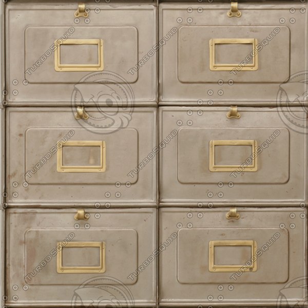 Texture PNG Tileable Steel Drawers
