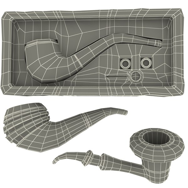 3d tobacco pipes model