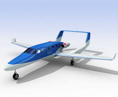 adam aircraft a700 3d 3ds