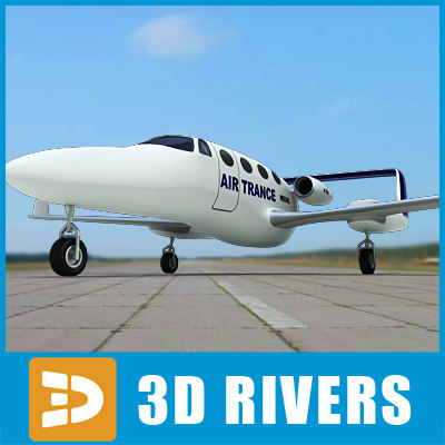 3d model adam aircraft a700