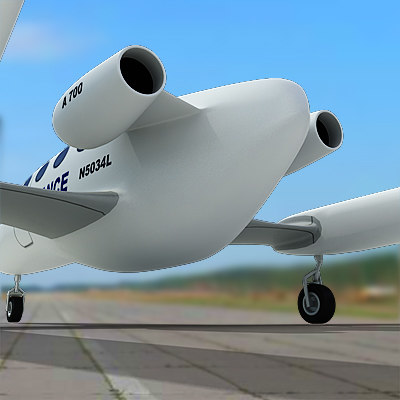 3d model adam aircraft a700