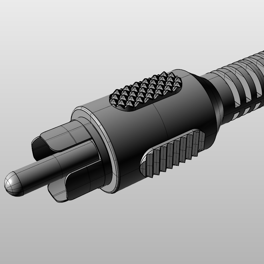 cinch connector 3d model
