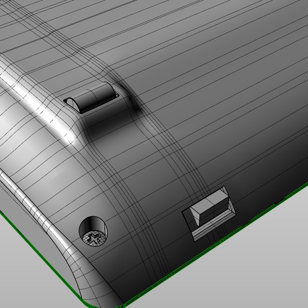 acer aspire laptop 3d model