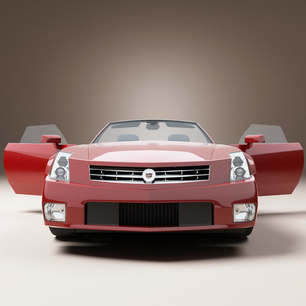 3d 3ds cadillac xlr