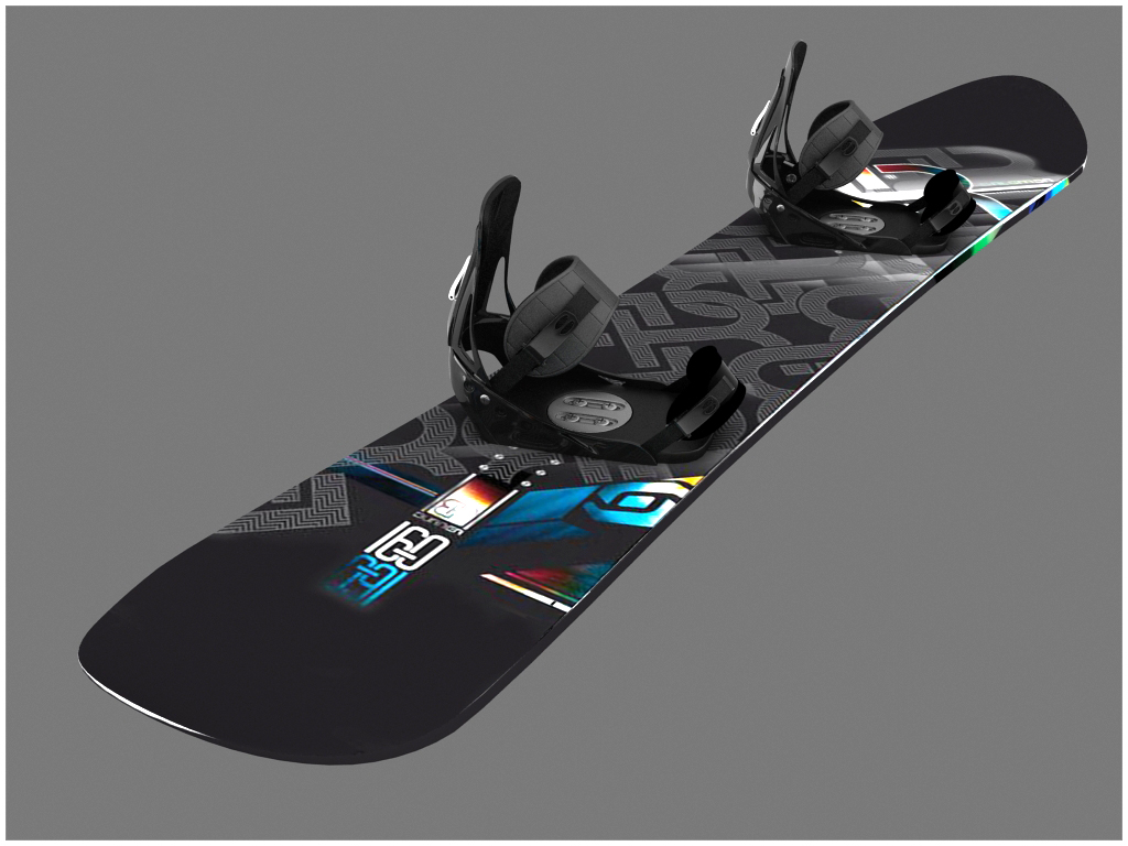 snow board snowboard dxf