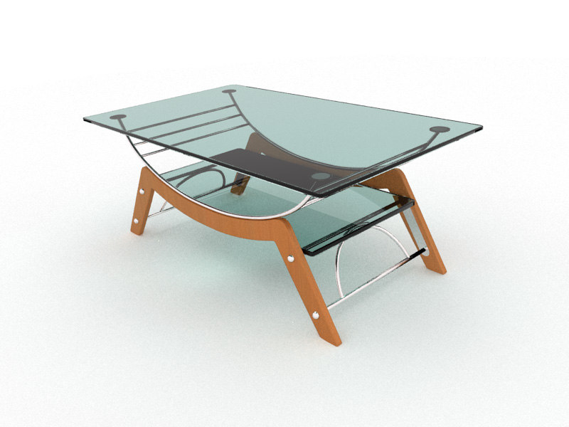 tea table 3d model