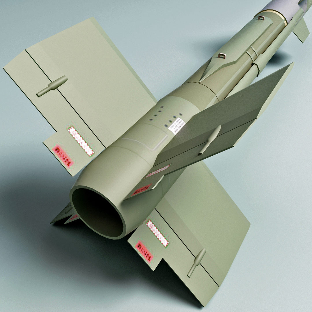 3d model aircraft bomb gbu-15 blu-109