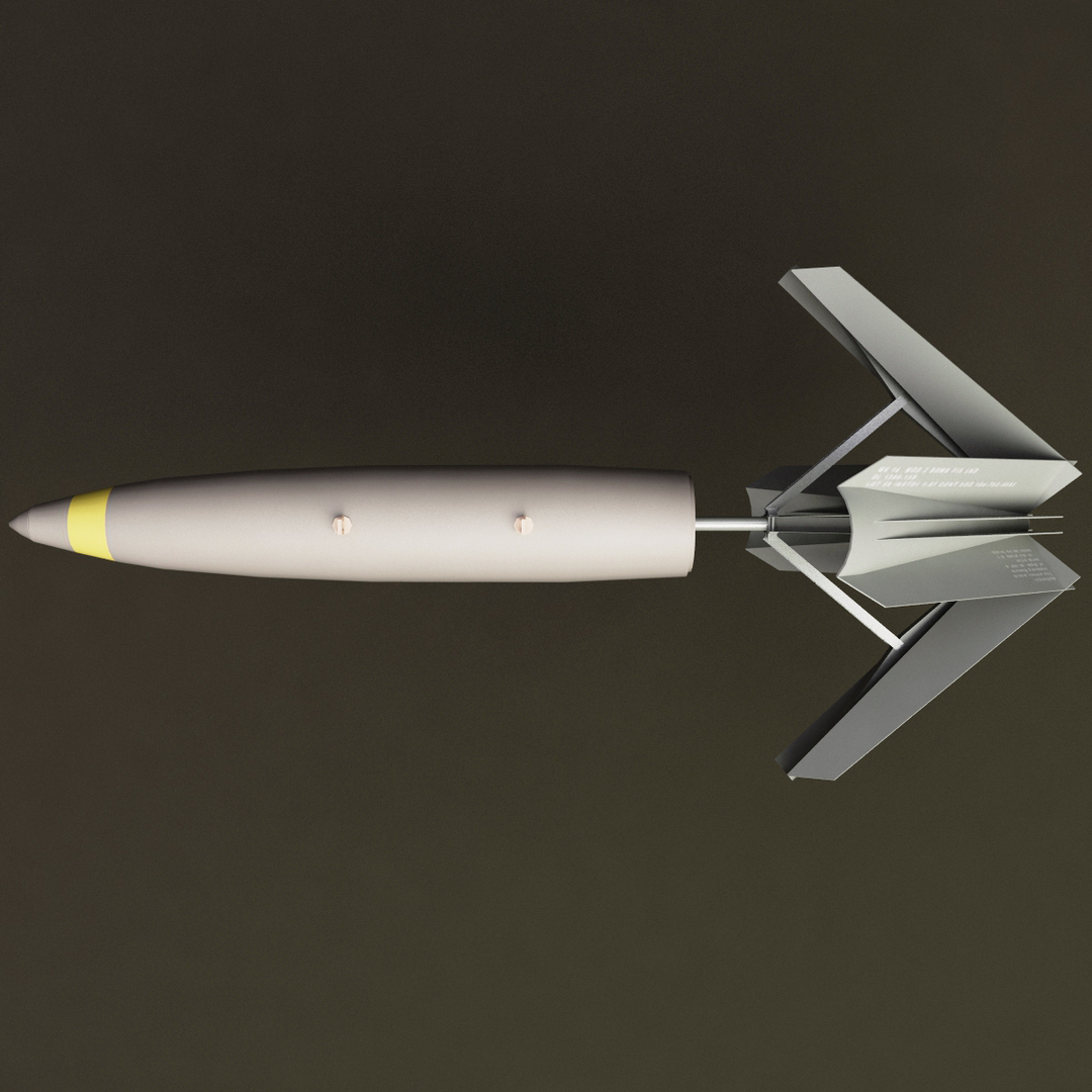 aircraft bomb mk-81 snakeye 3d max