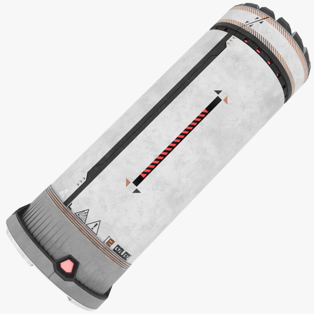 Sci-fi shotgun shell 3D - TurboSquid 1450055