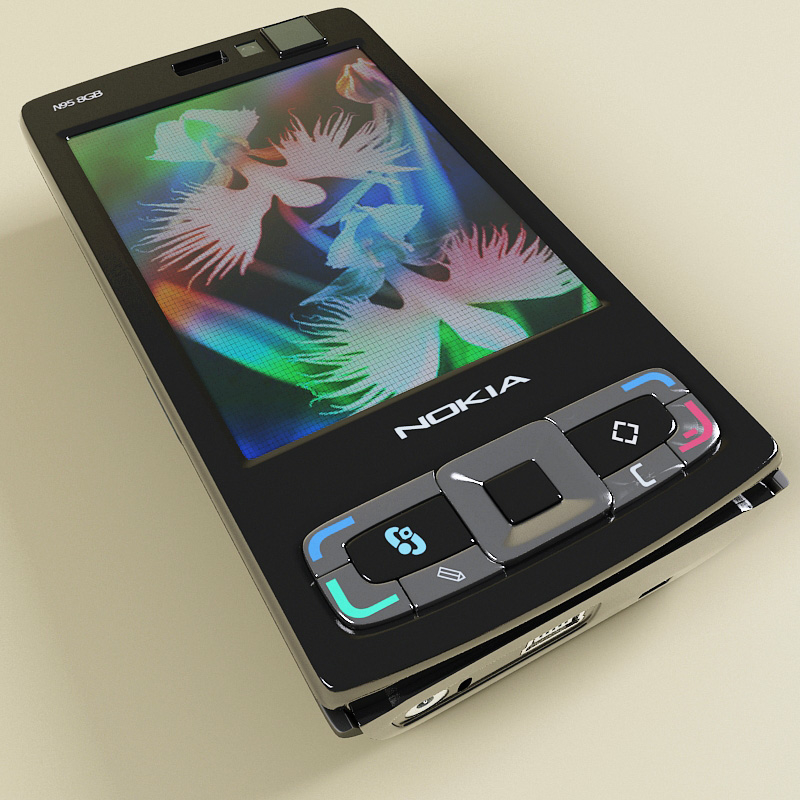nokia phones v2 3d model