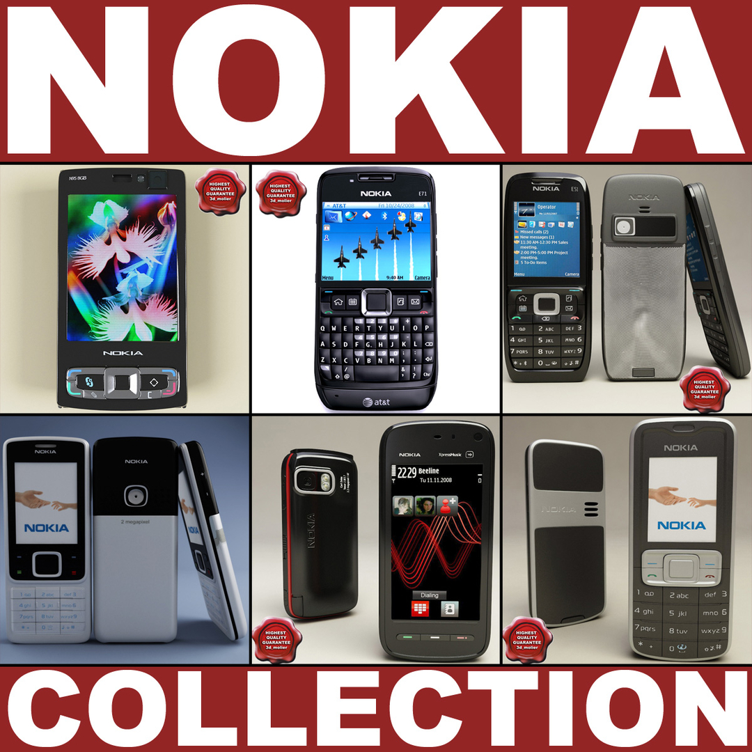 3d nokia phones v3 model