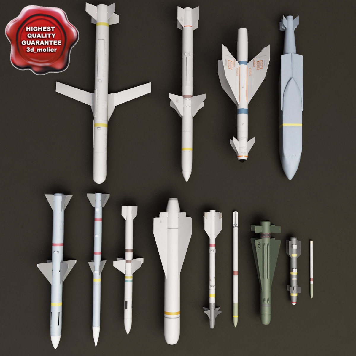 3ds bomb cart missiles v3