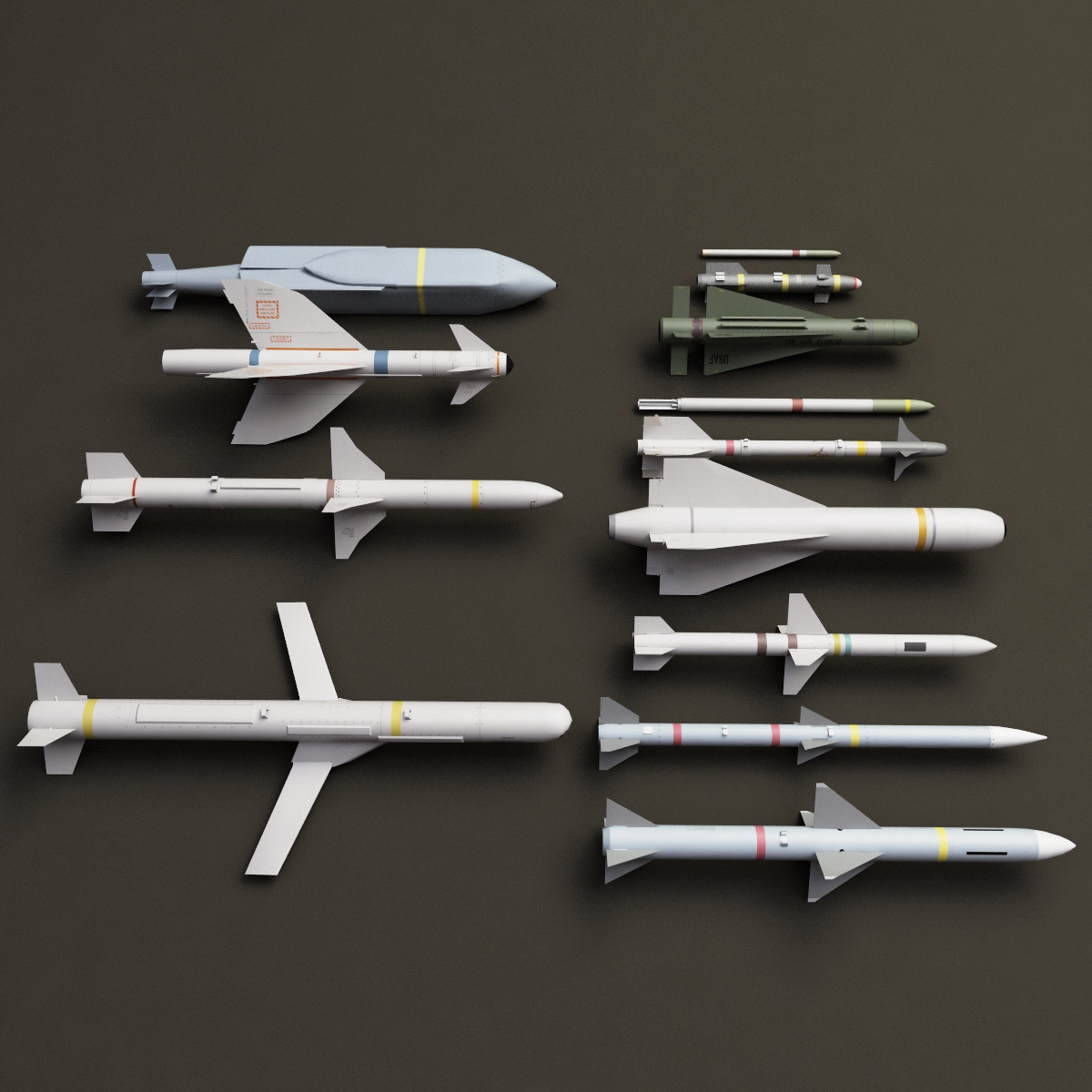 3ds bomb cart missiles v3