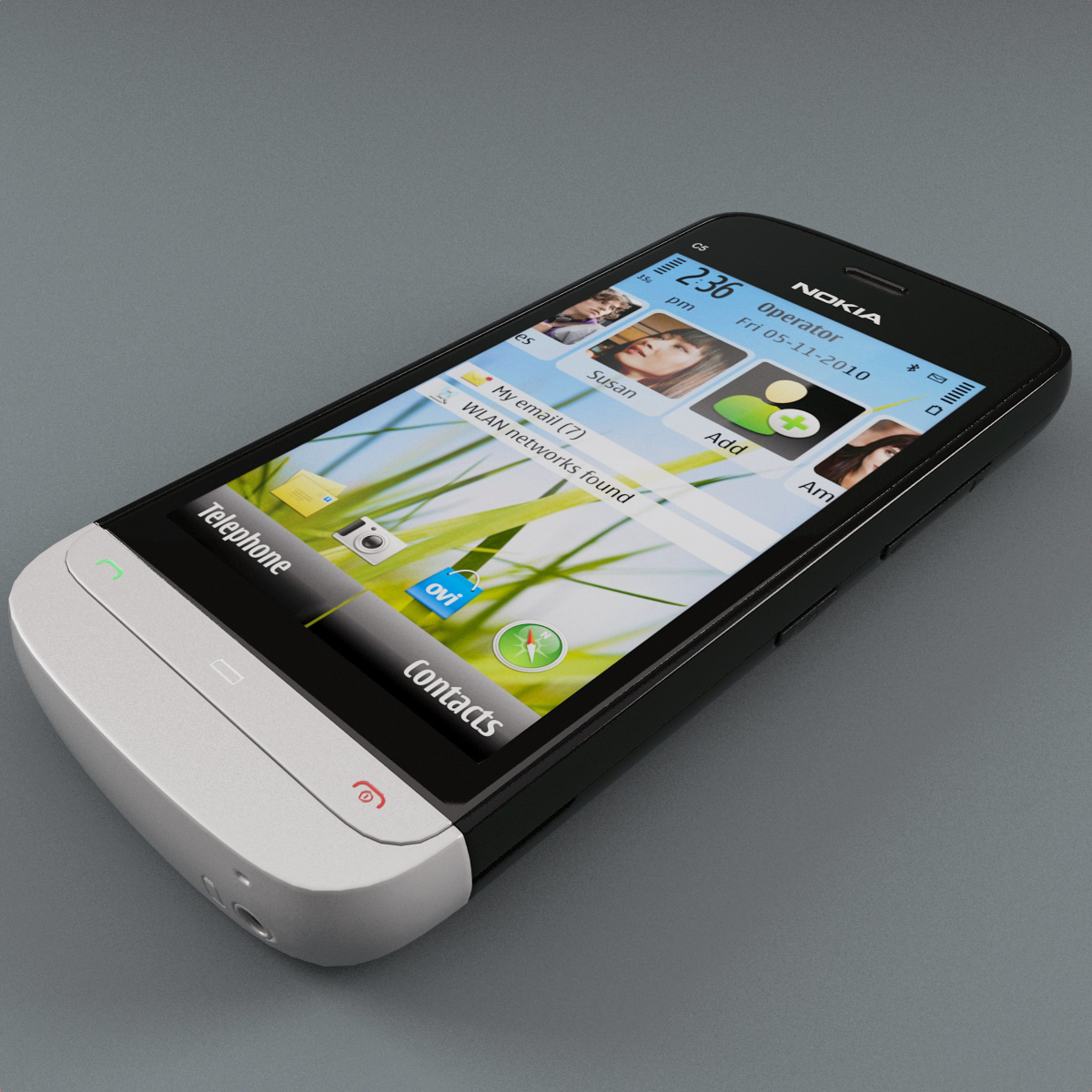 nokia c5-03 black-grey 3ds