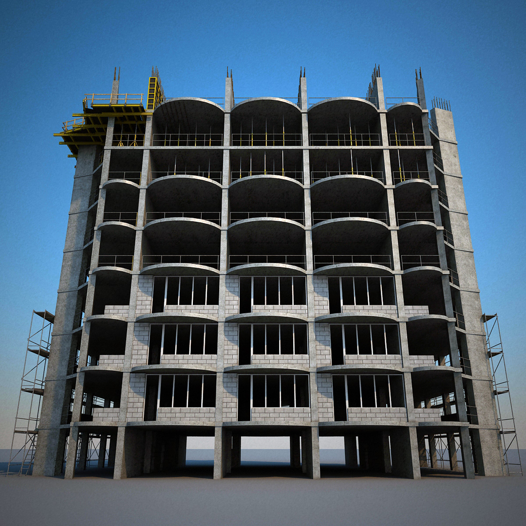 3d 3ds building construction v3